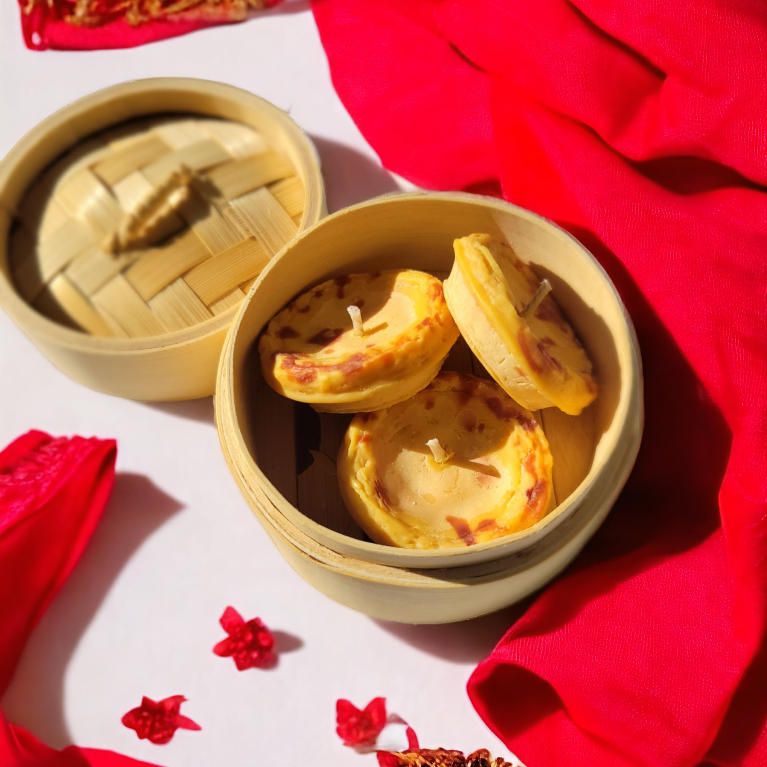 Dim Sum Egg Tarts Soy Wax Candle Set – Candle Tales